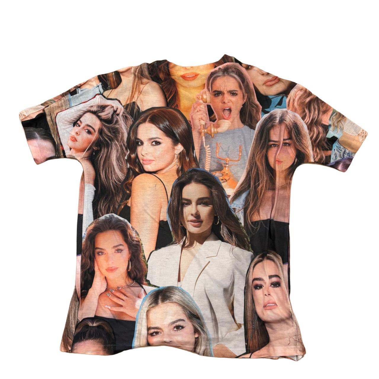 large ADDISON RAE face all over tshirt. super soft... | Depop