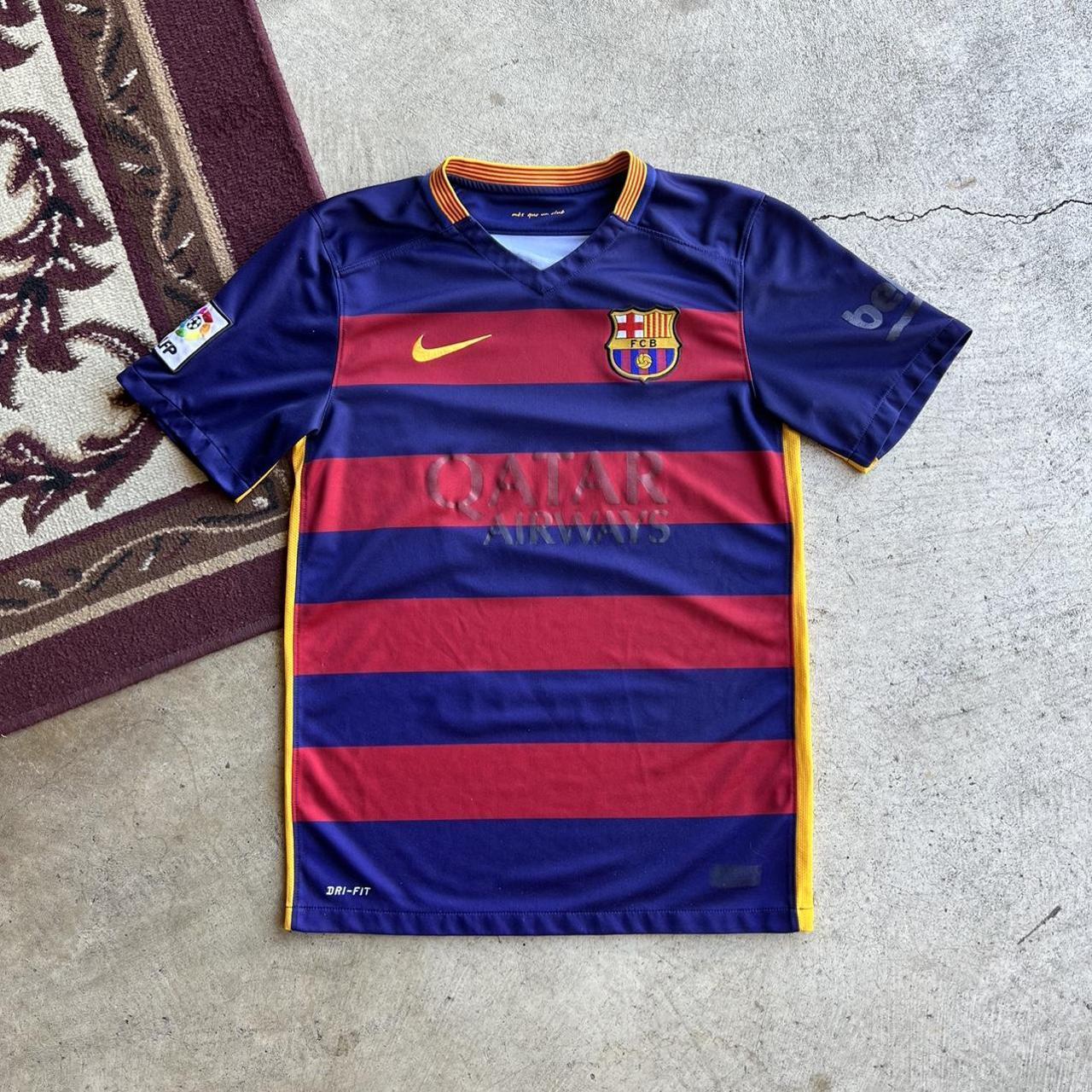 2016 Nike FC Barcelona Messi Jersey great overall... | Depop