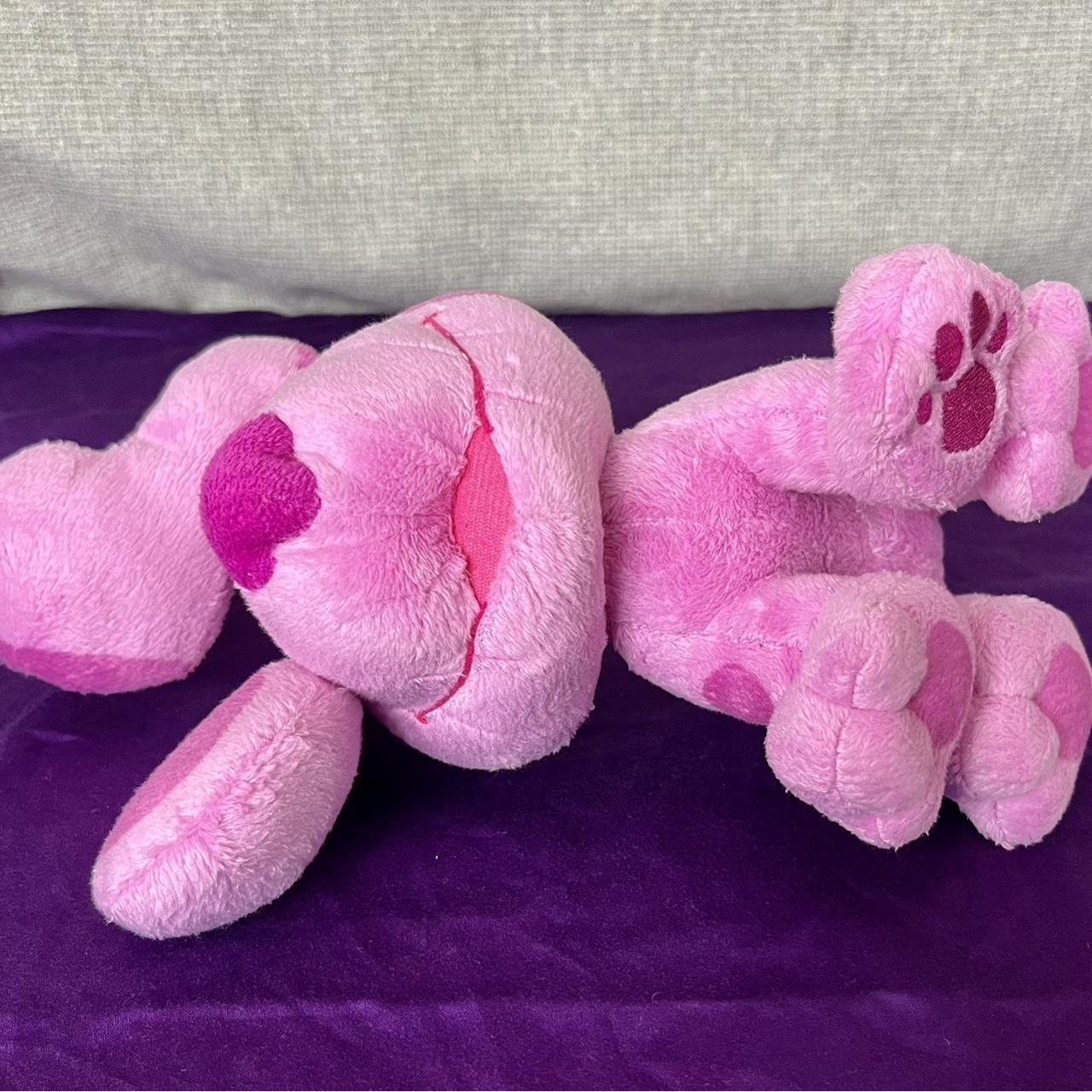 Blues Clues & You Magenta 6” Plush Pink Dog... - Depop