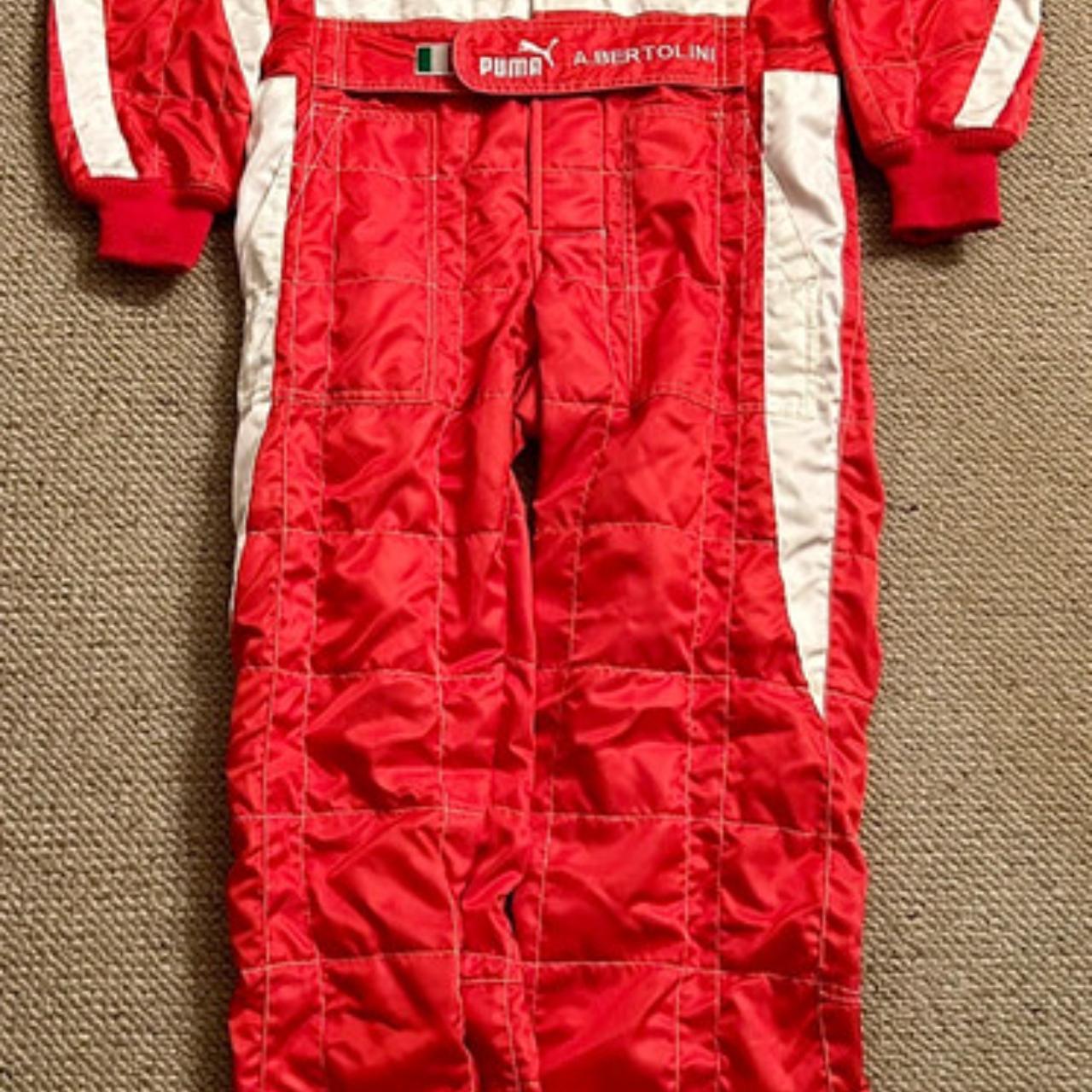 Ferrari F1 vintage tracksuit size:m Puma Ferrari F1... - Depop