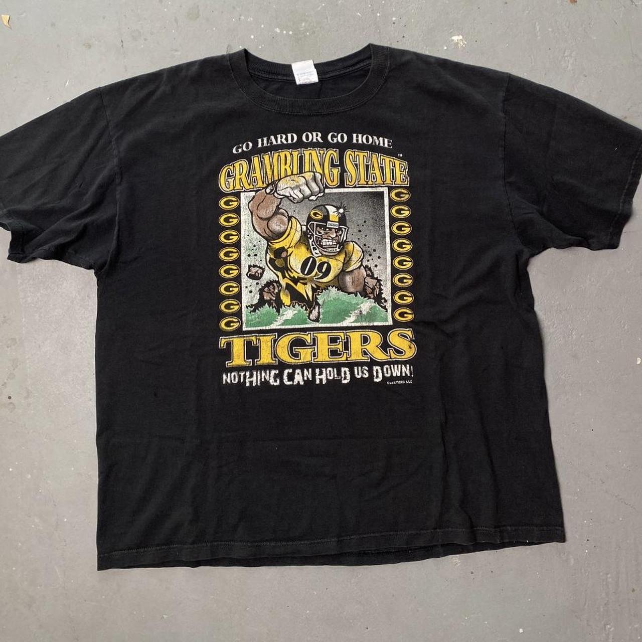 Vintage Grambling state Tigers shirt . Size XX-Large... - Depop