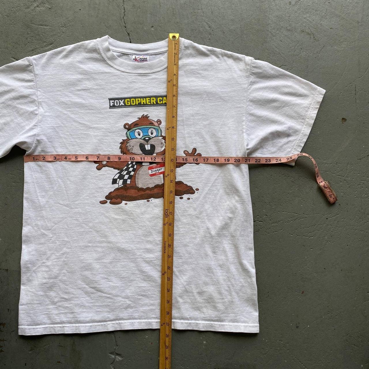 Vintage nascar shirt . Gopher cam fox racing Y2k... - Depop