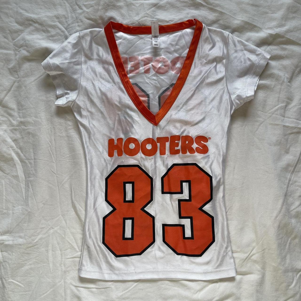 Hooters Football Jersey Brand: In Your Face... - Depop