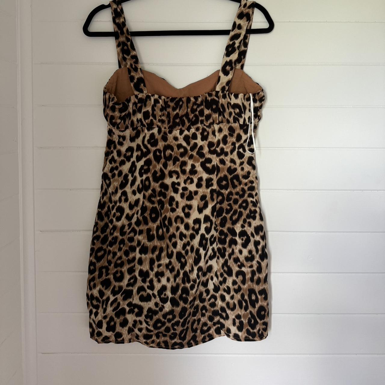 Leopard print princess Polly mini dress! Super cute... - Depop