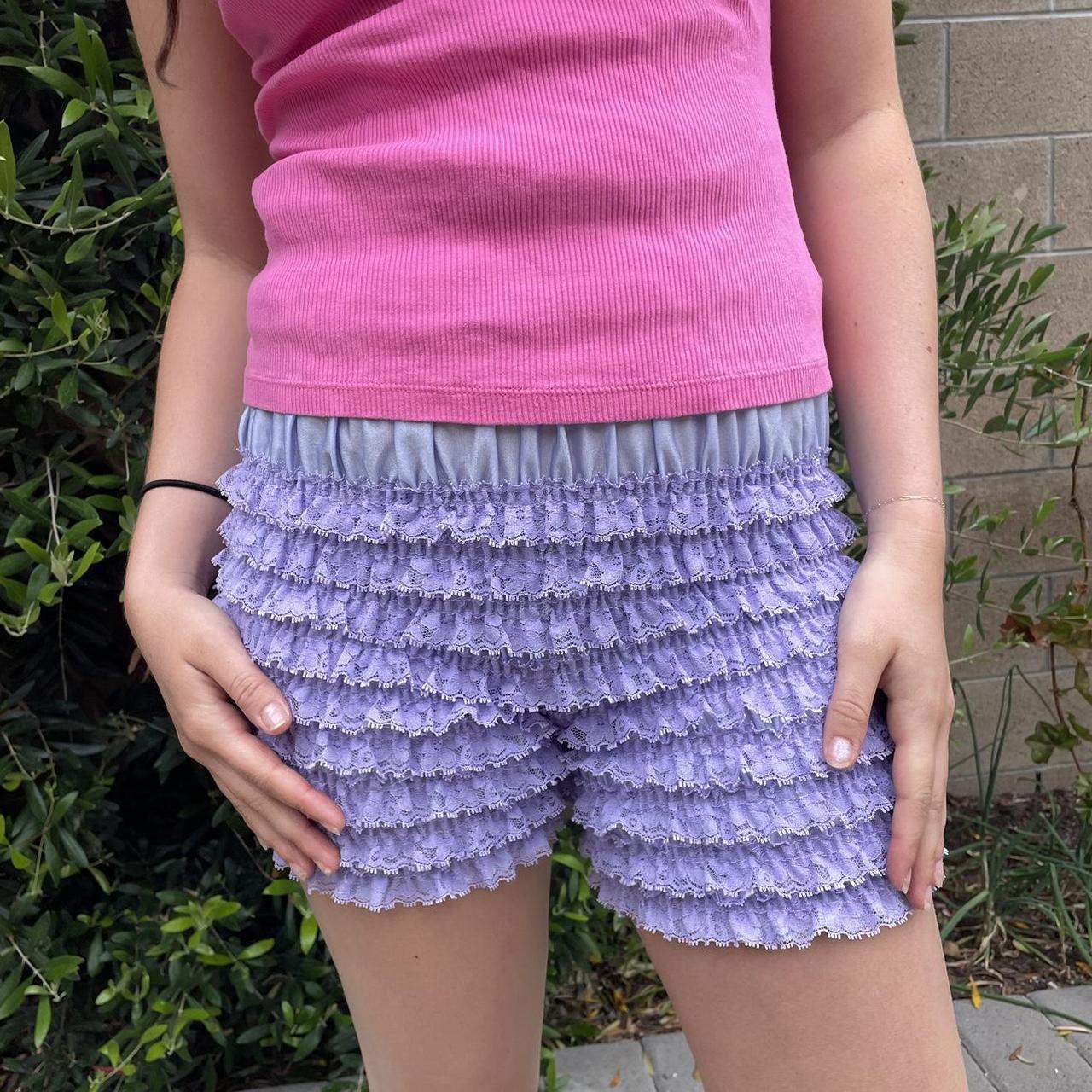 purple bloomers. i got them off etsy, they are... - Depop