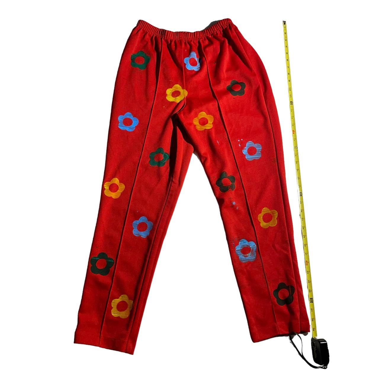 Hand screen printed flower two piece. So fun to wear... | Depop