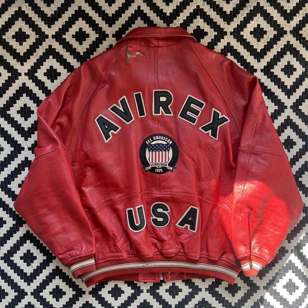 Men's Black and Red Jacket | Depop