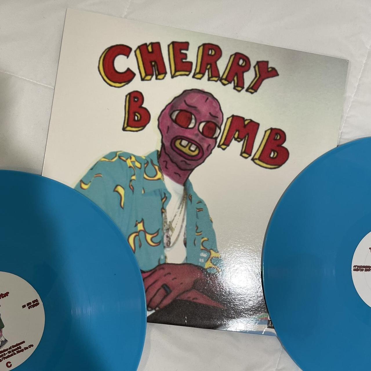 tyler the creator cherry bomb blue unofficial vinyl... - Depop