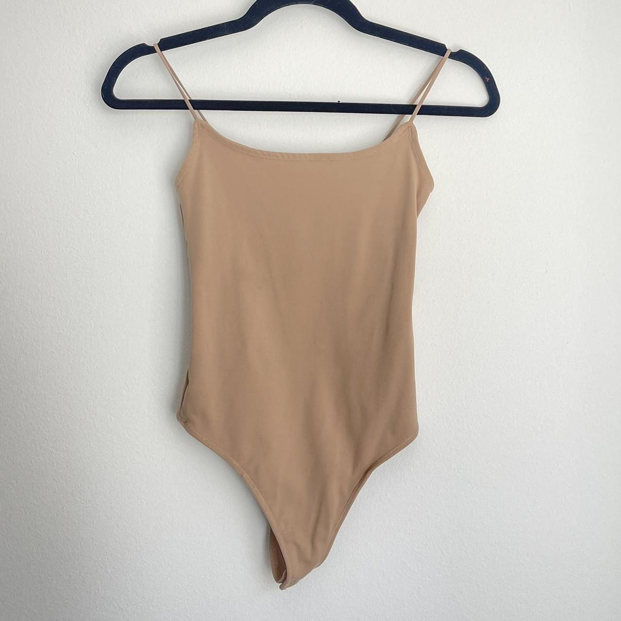 Abercrombie & Fitch tan bodysuit! Super stretchy - Depop