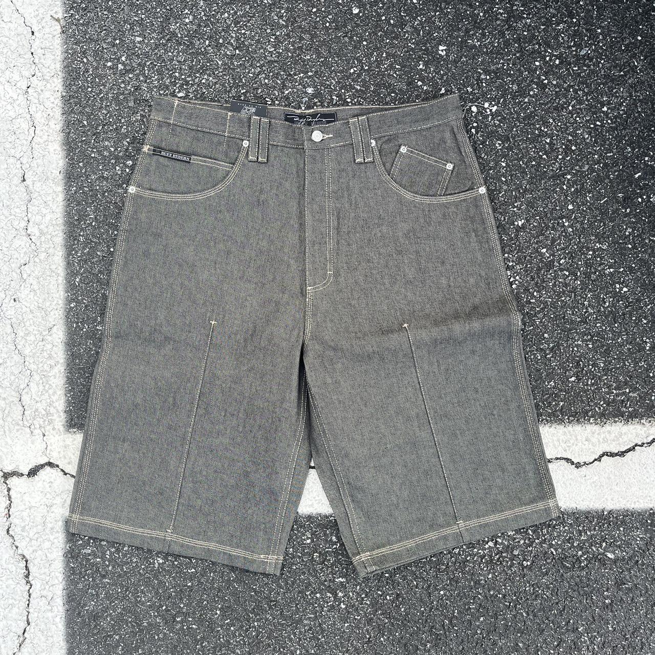 Vintage Ruff ryders denim shorts jorts y2k baggy... - Depop