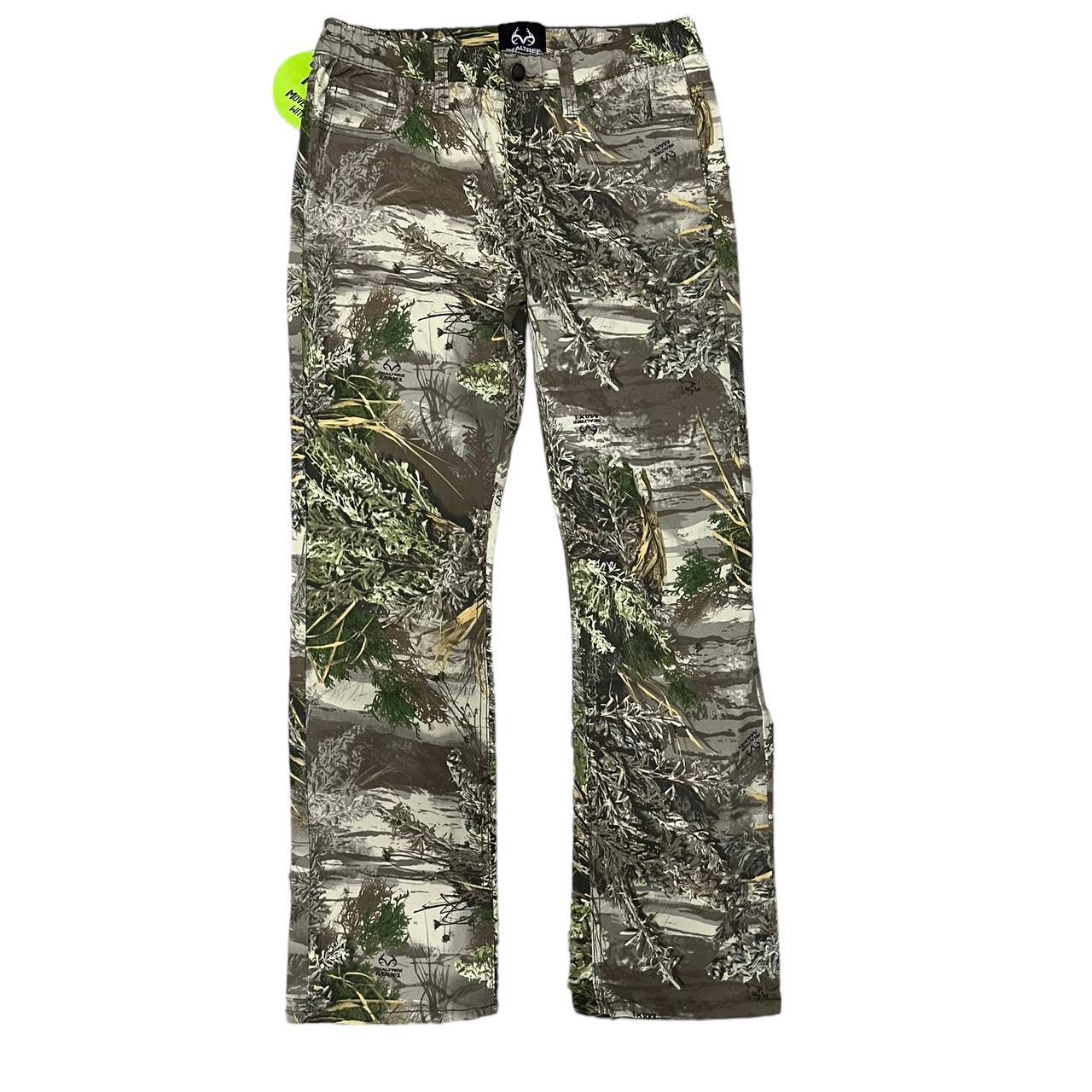 Real tree camo pants mossy oak tree bark y2k skater... - Depop