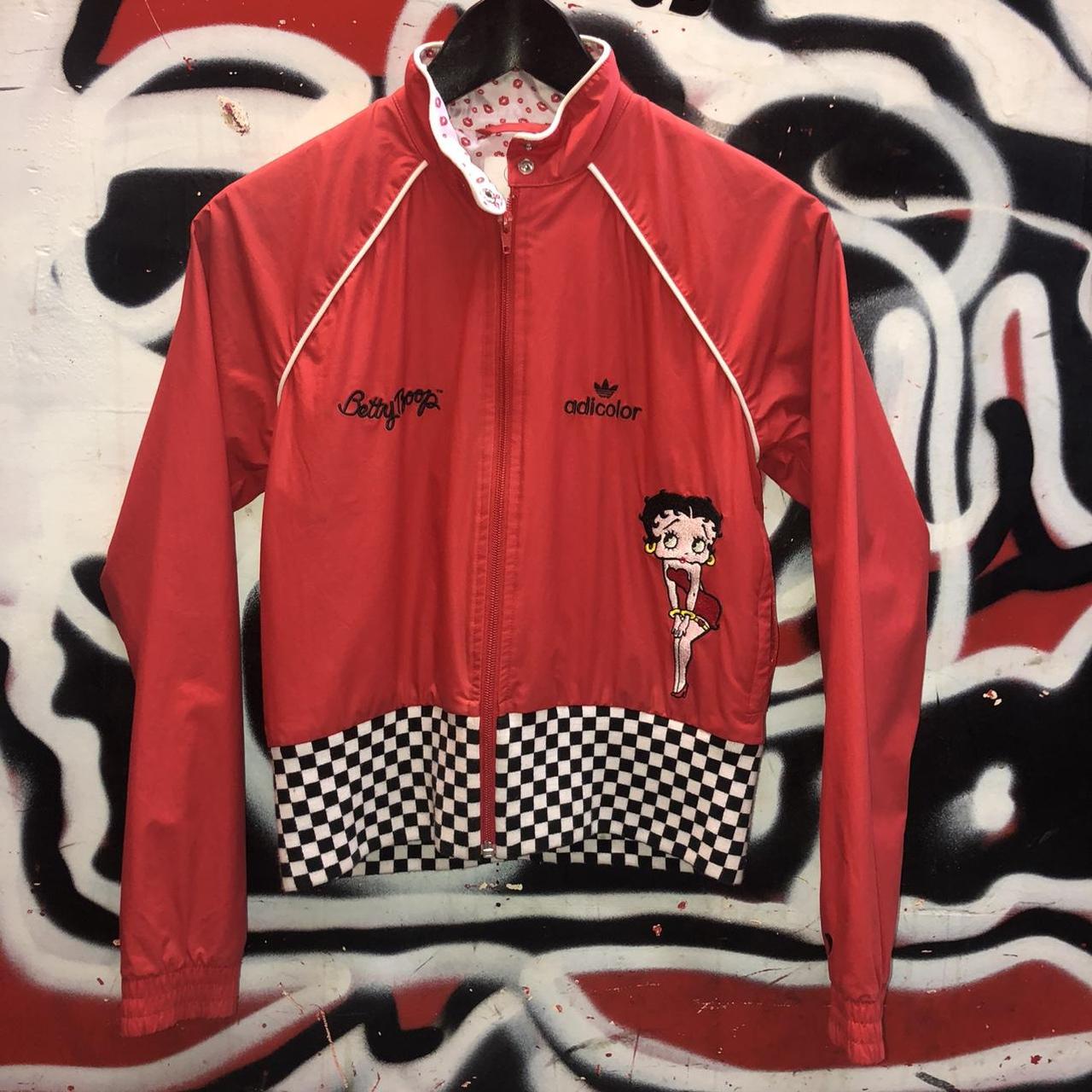 ADICOLOR Betty Boop rare vintage Adidas jacket from... - Depop