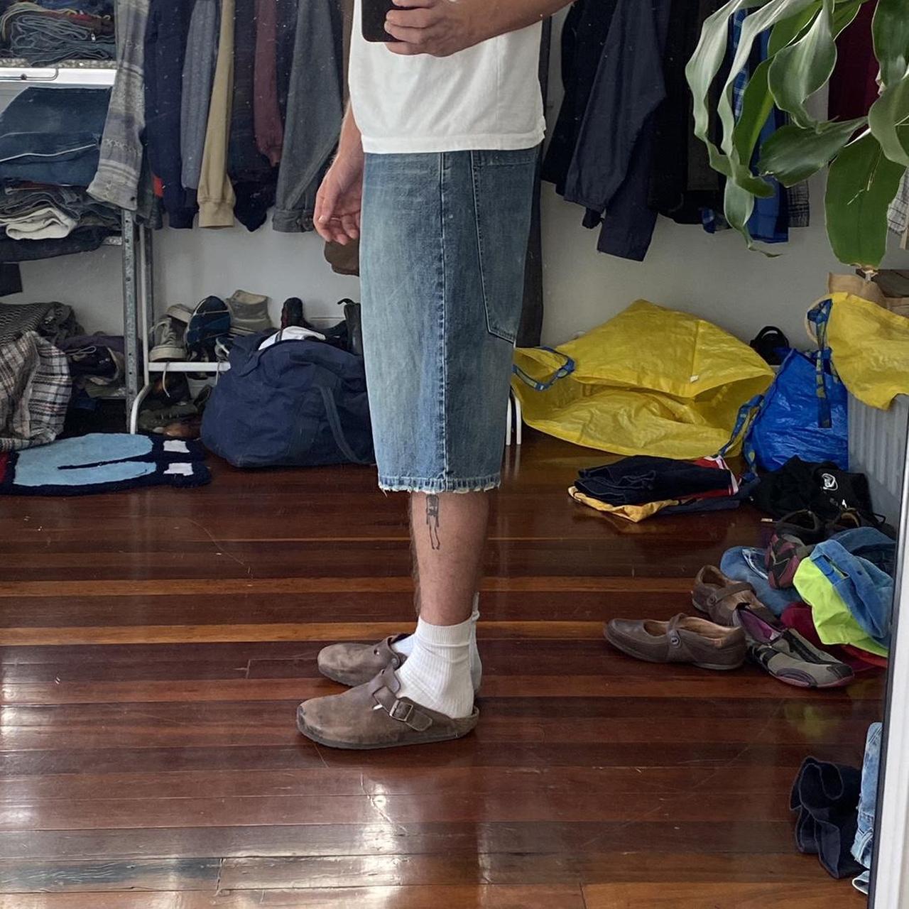 Vintage 00s Baggy Jay Jays Jorts JNCO style... - Depop