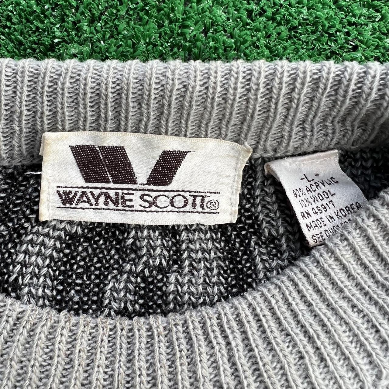 Smooth Vtg Wayne Scott Ripple Sweater Men’s... - Depop
