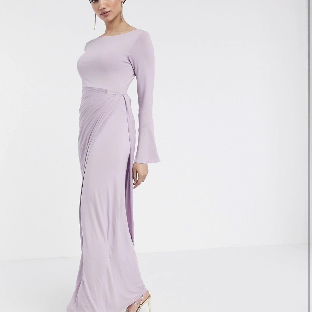 Asos purple maxi dress - Depop
