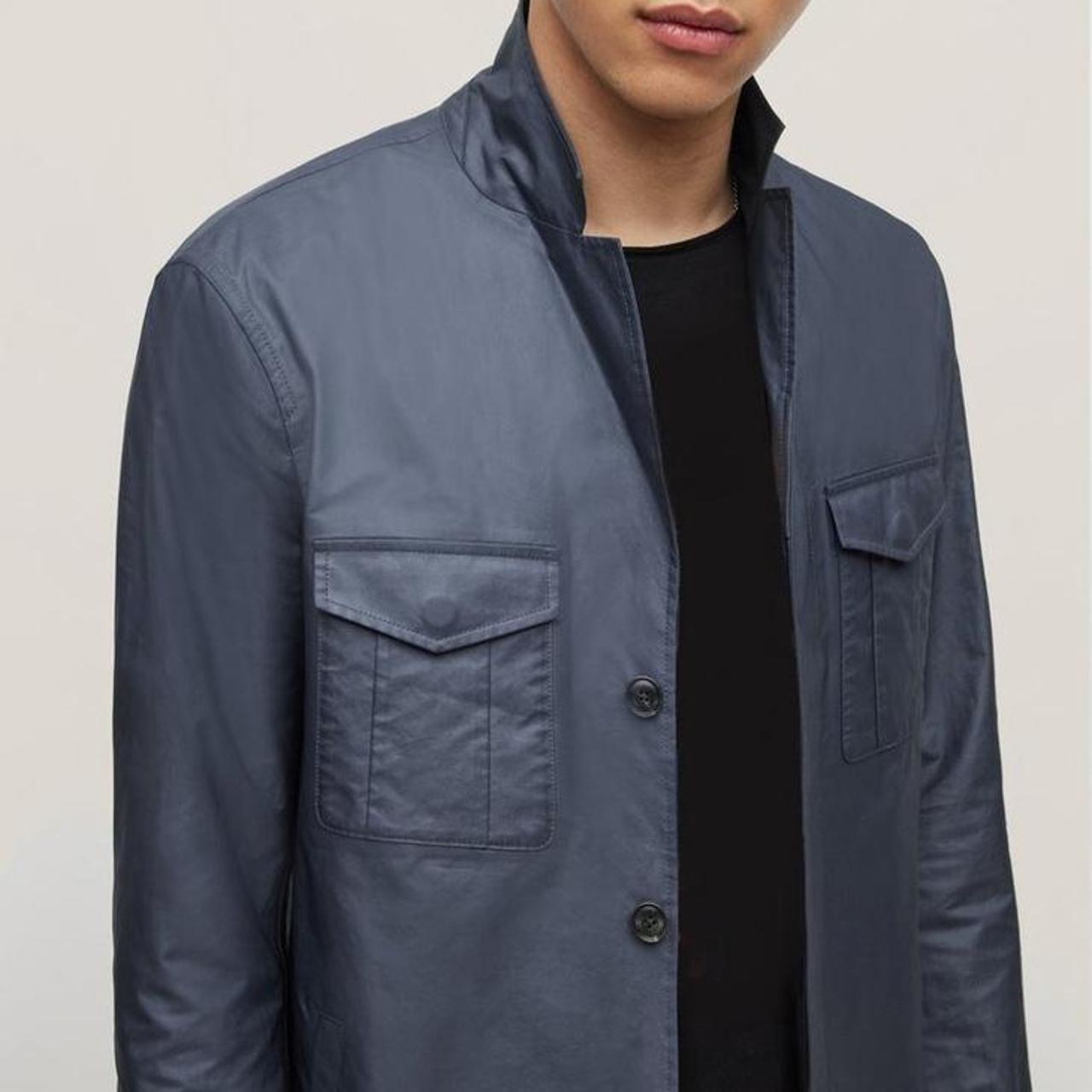 John Varvatos Wirt Jacket in the color Night Sky, in... | Depop