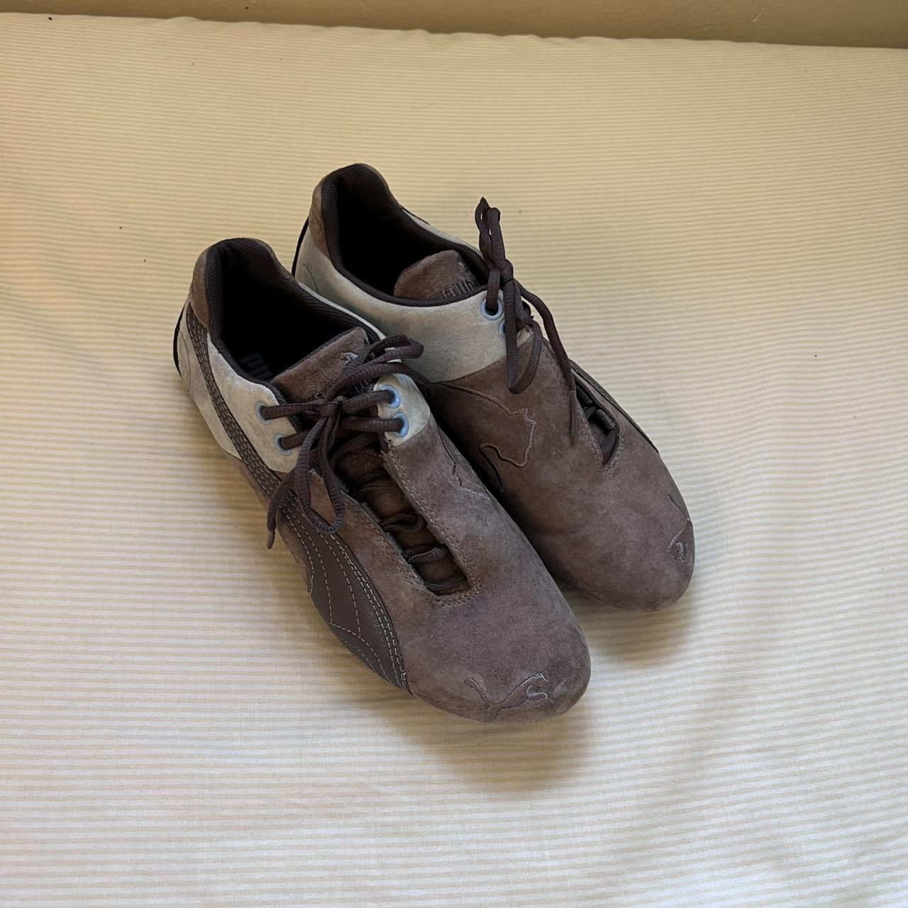 Vintage puma shoes🤎 - says size 7 but runs small... - Depop