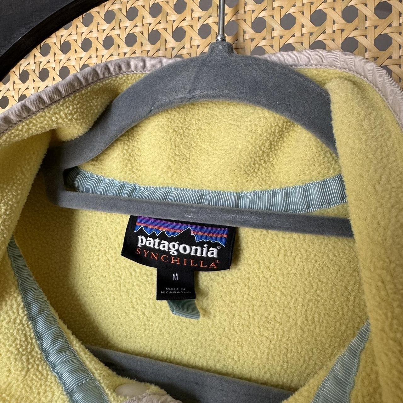 Patagonia butter yellow fleece. Like new condition!! | Depop