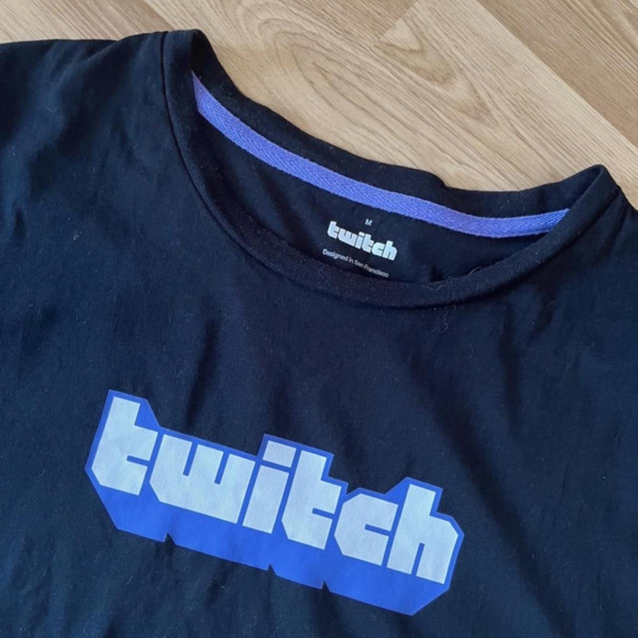 Official Twitch T-shirt. Worn twice so in great... - Depop