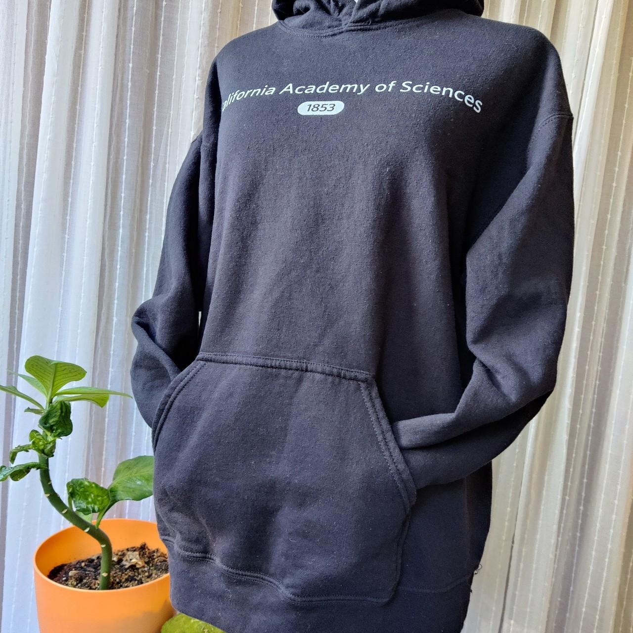 ₊⊹Black hoodie bought from California Academy of... - Depop