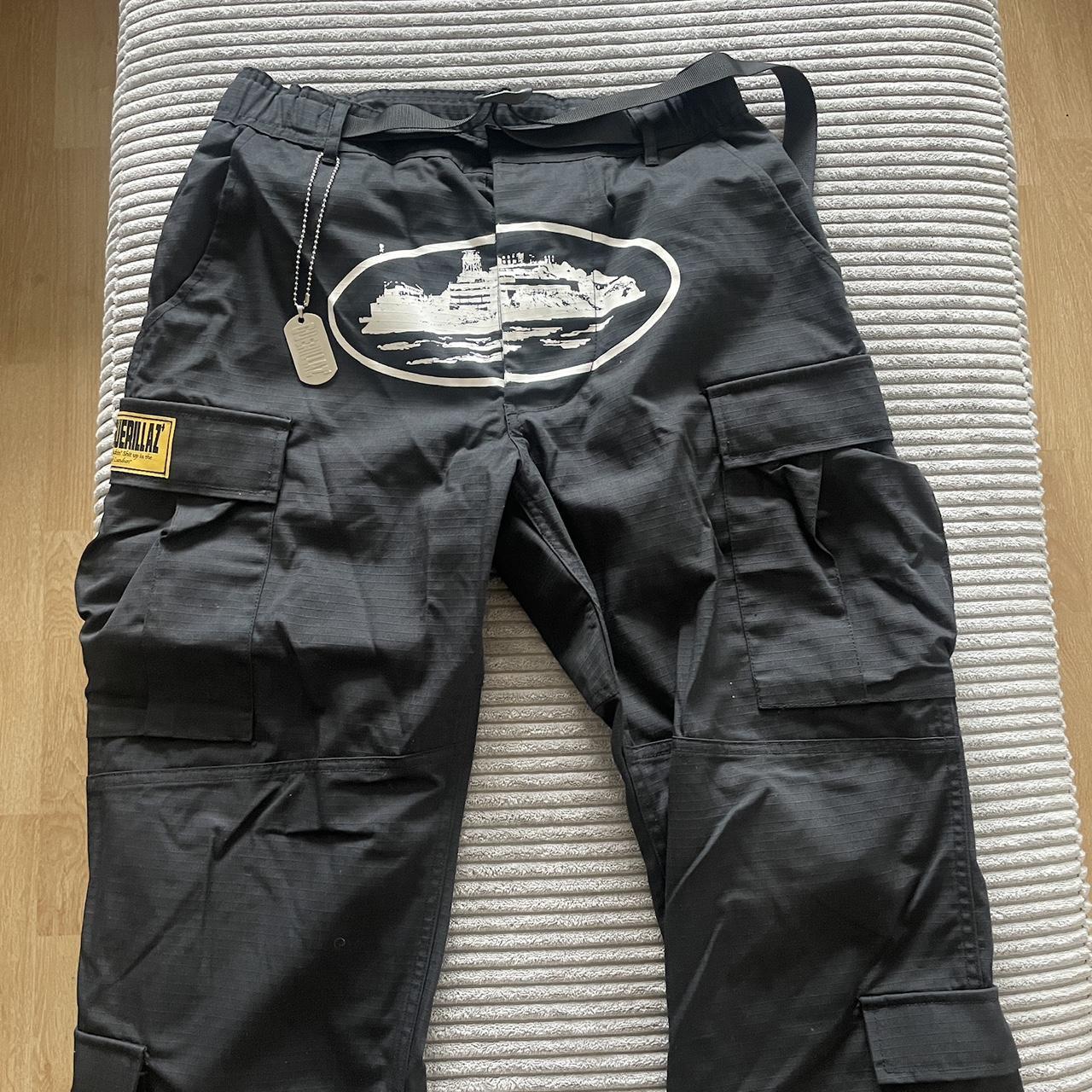 AUTHENTIC Corteiz Guerillaz Cargos 5 STARZ SPECIAL... - Depop