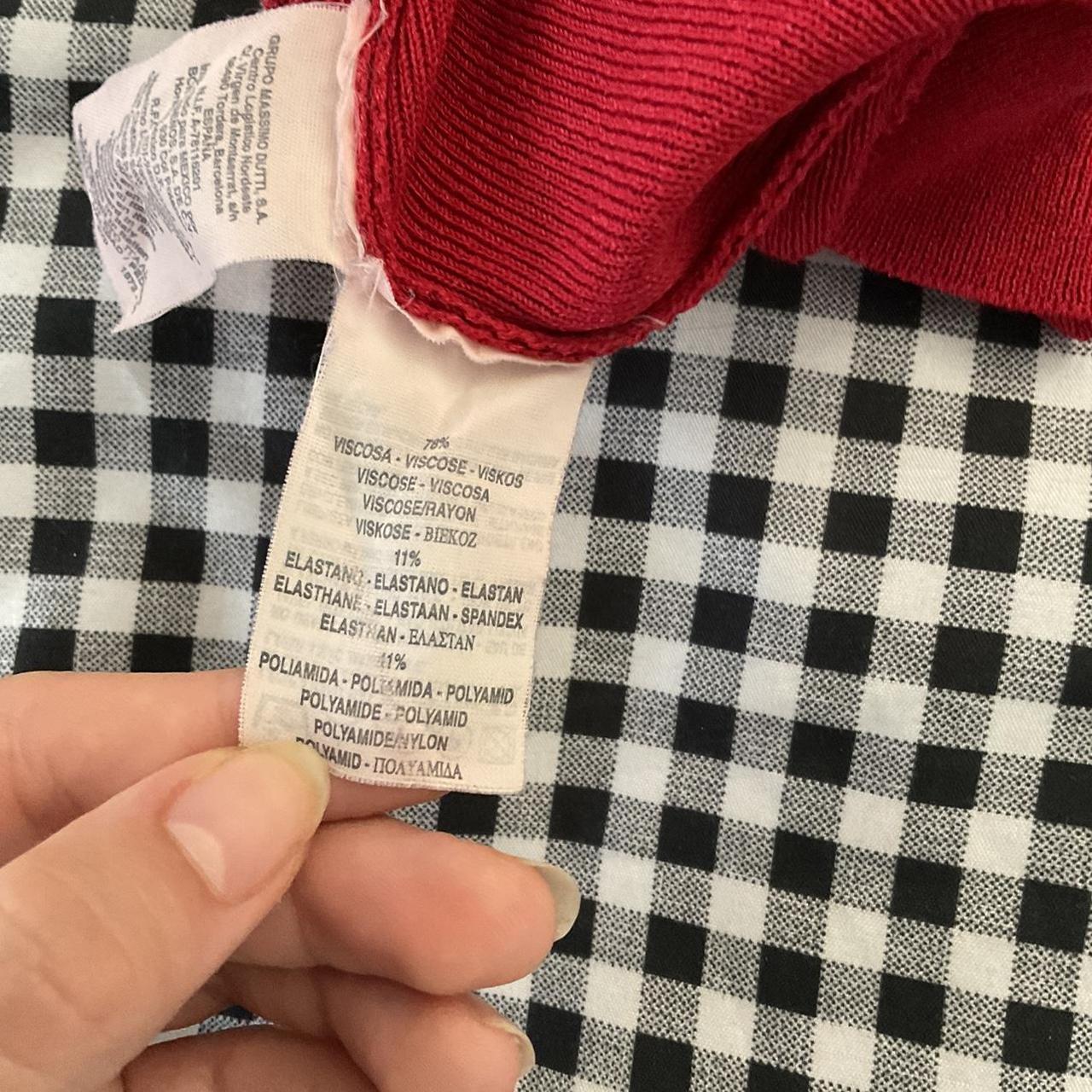 Massimo Dutti Women's Red Shirt | Depop