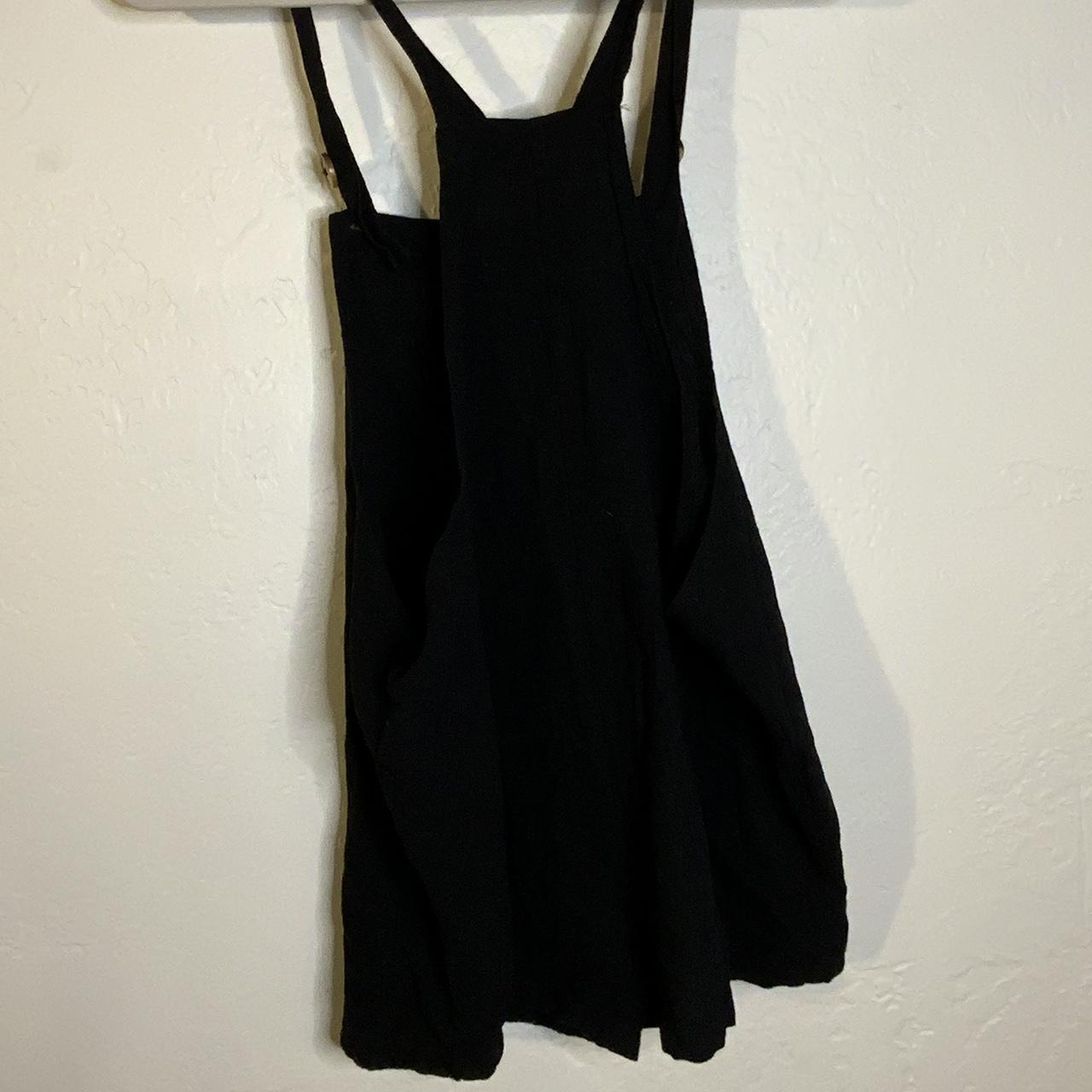 Black overall shorts lightweight SHEIN Size... - Depop