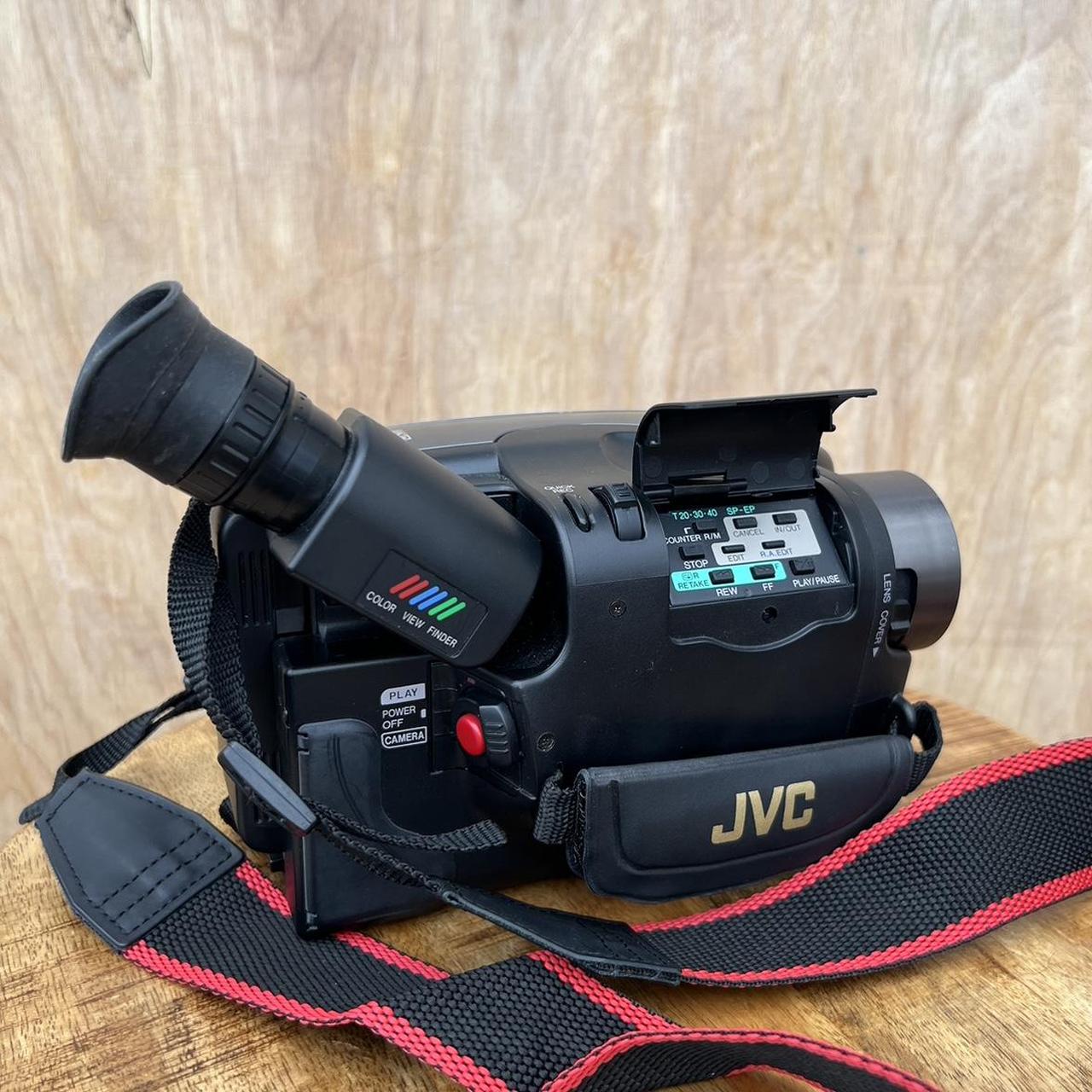 Vintage JVC video camera Hand held video tape... - Depop