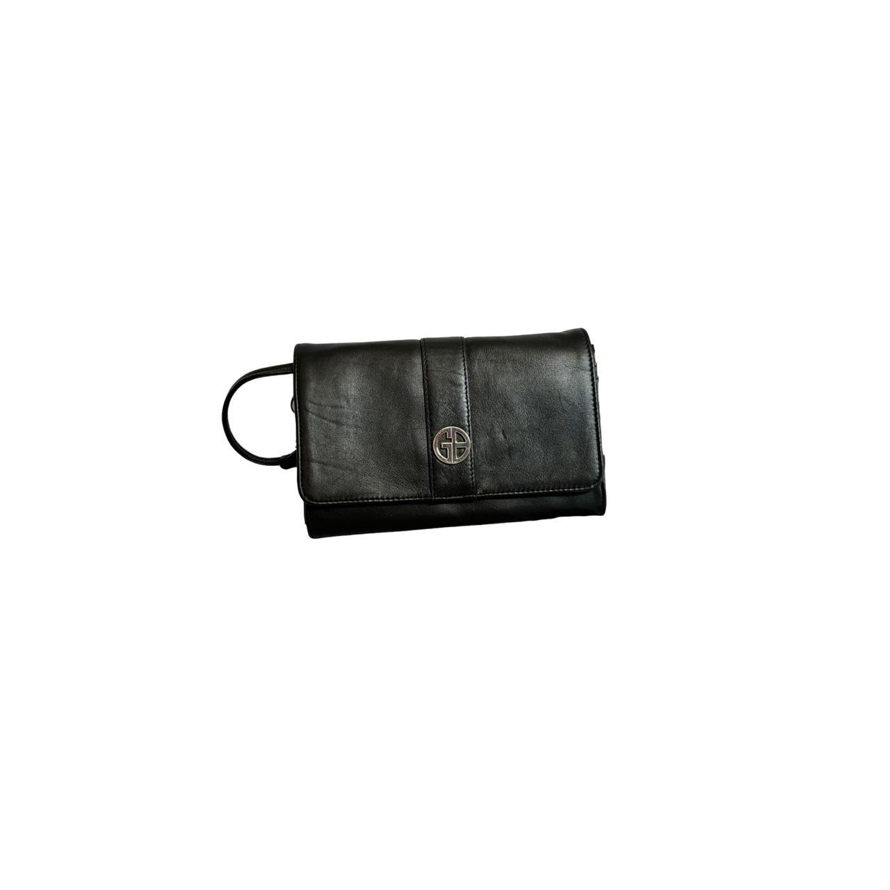 Giani Bernini Small Leather Wallet with strap... - Depop