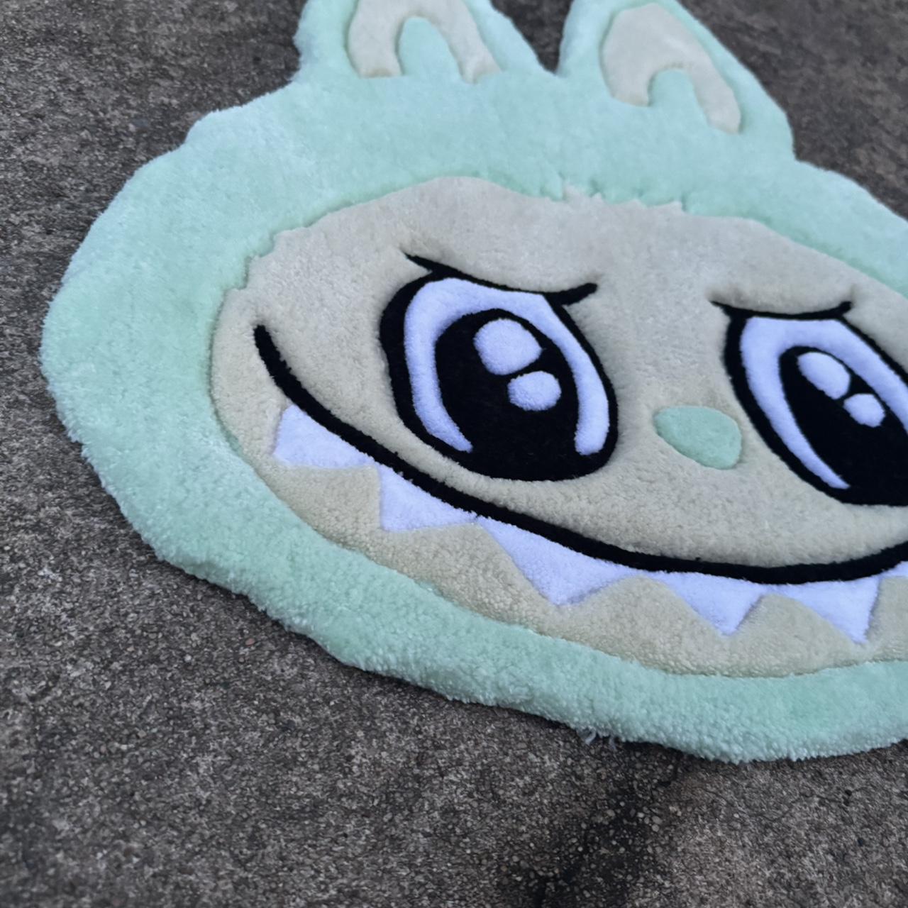Labubu Tufted Rug Made with 100% hypoallergenic... | Depop