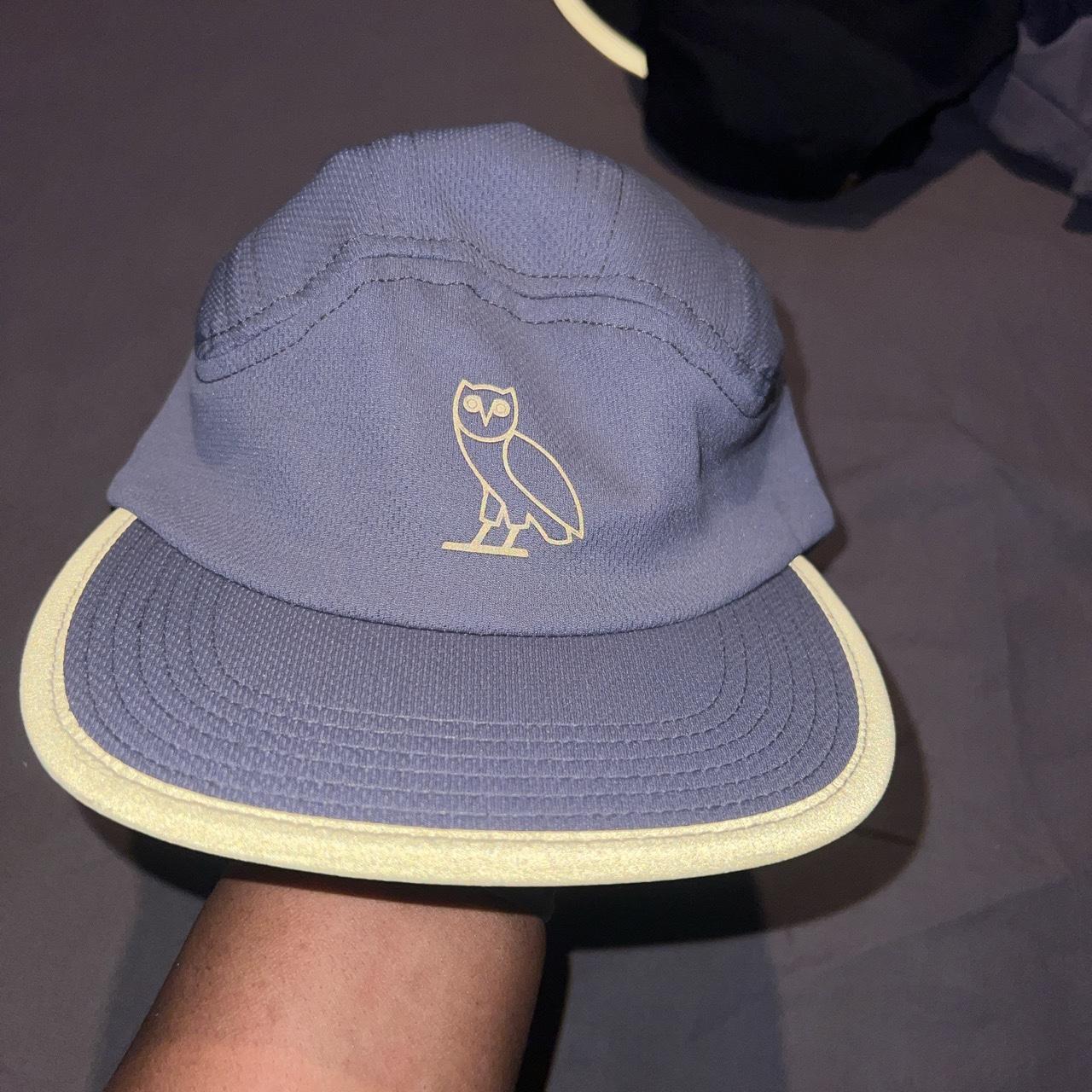 Octobers Very Own Panel Caps - Black & Grey - OVO... - Depop