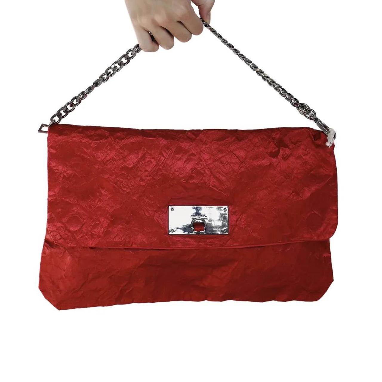 Diesel purse red clutch gorgeous new with tags.... - Depop
