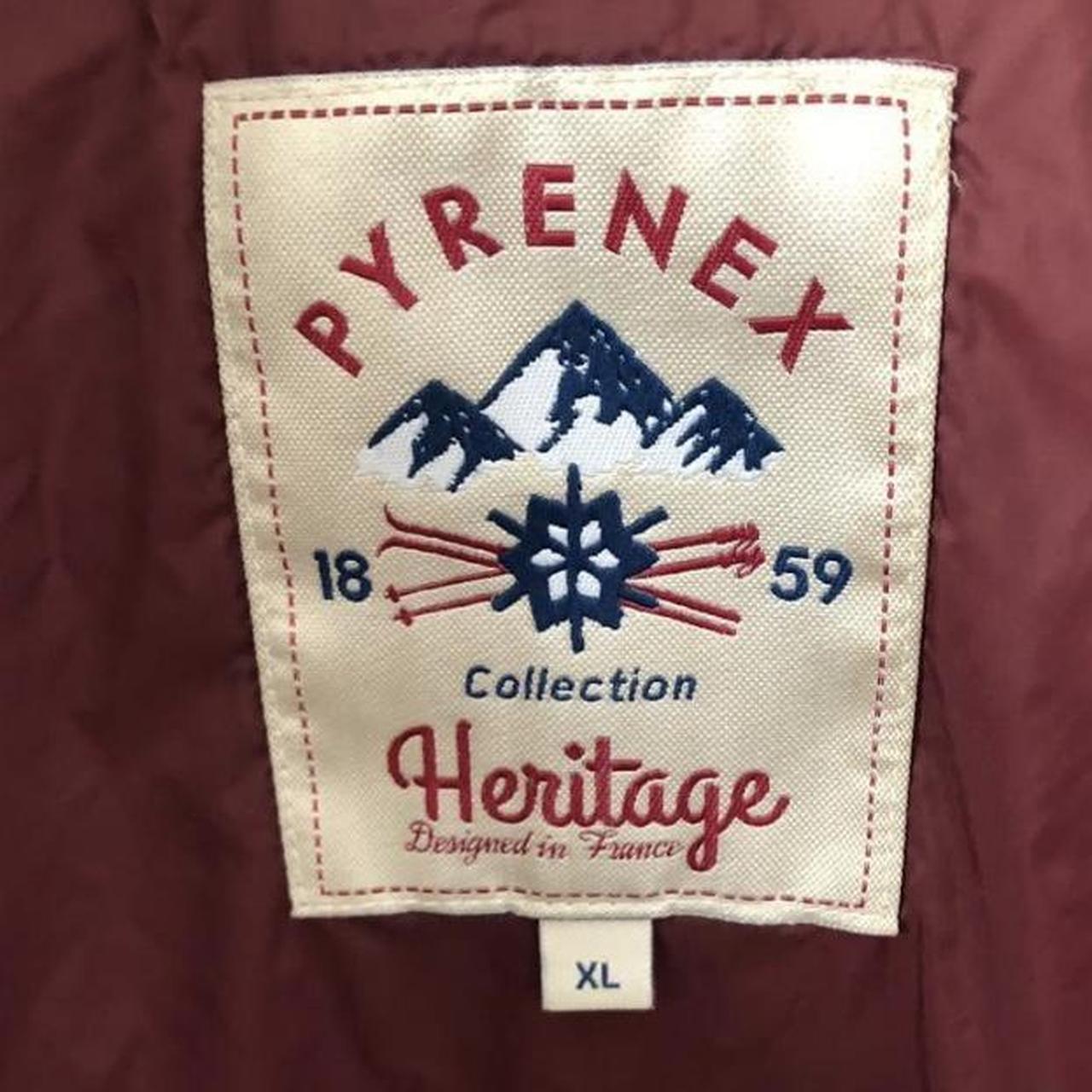 Pyrenex black short mens puffer coat Size XL - Depop