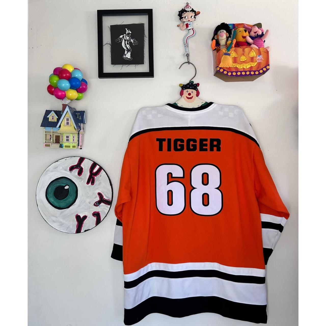 Disney’s Tigger’s Titans hockey Jersey Tag size... - Depop