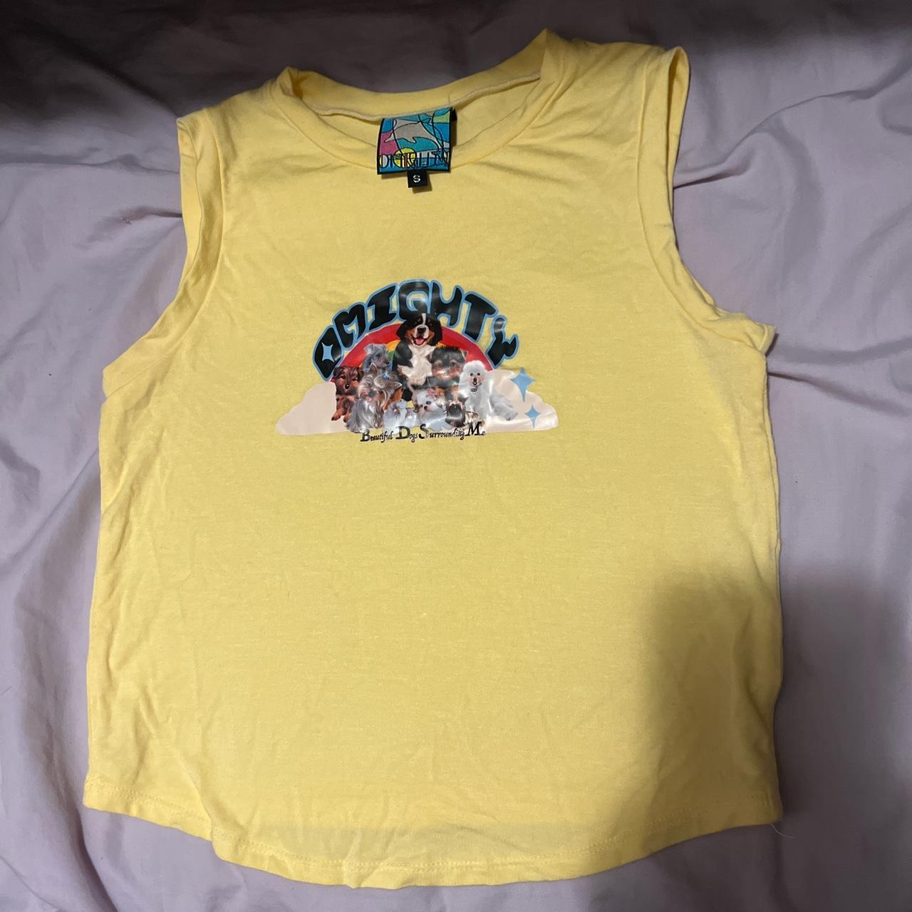 Omighty BDSM (Beautiful dogs surrounding me) yellow... - Depop