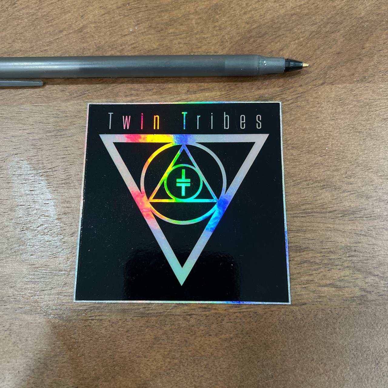 Twin tribes Sticker Darkwave post punk drab majesty... - Depop