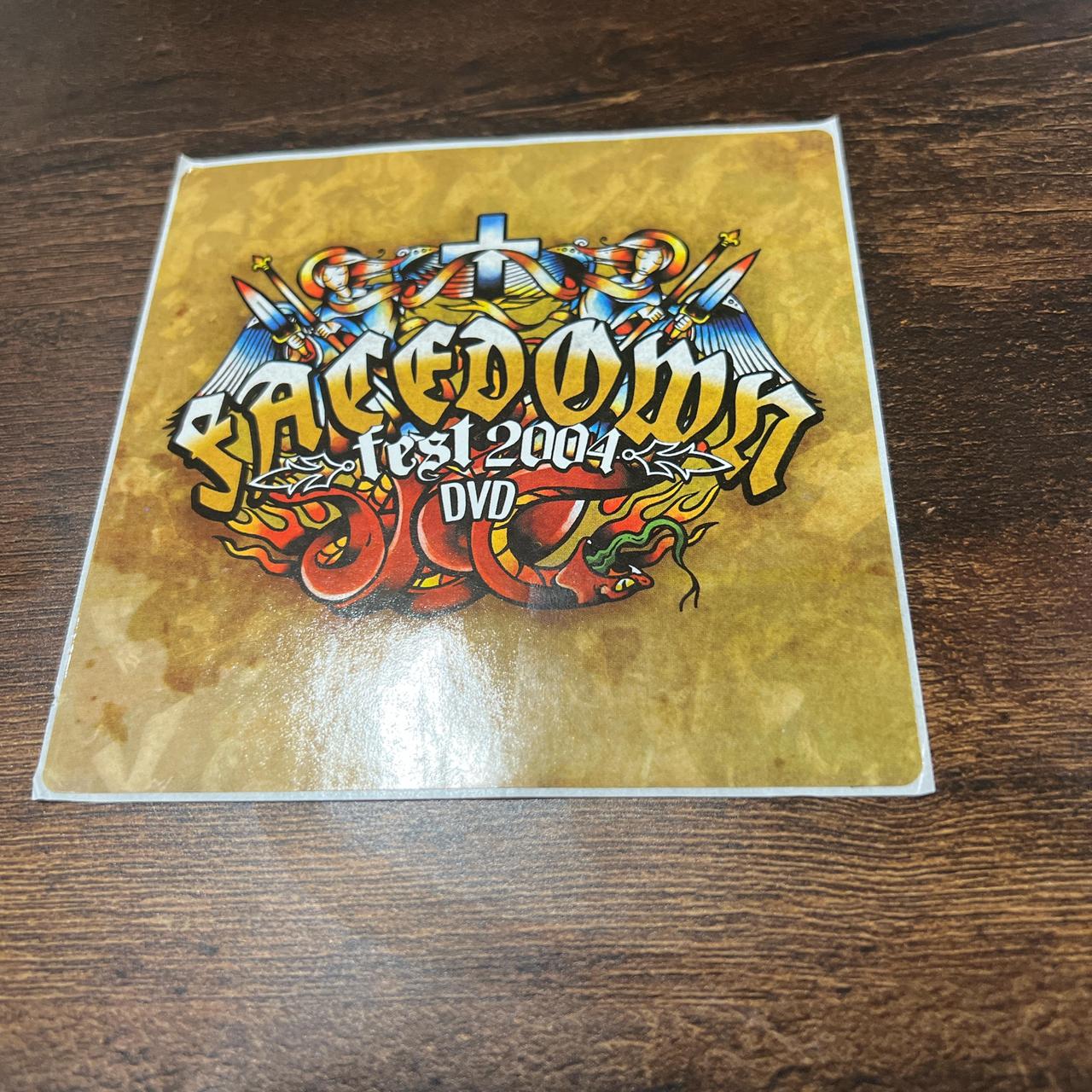 Facedown fest 2004 dvd promo sticker Sleeping... - Depop