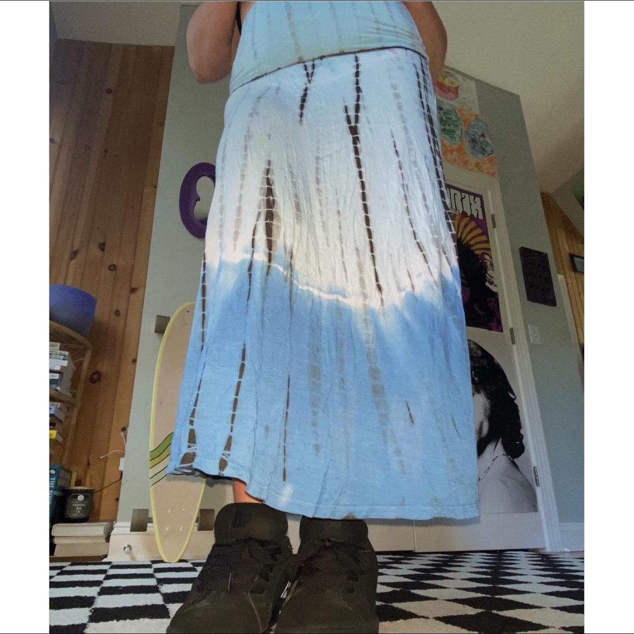 raviya water fairy fold-over skirt 🧚‍♂️ - various... - Depop