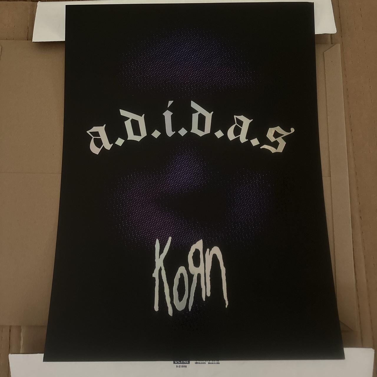 Adidas x KoЯn poster #korn #adidas #limpbizkit... - Depop