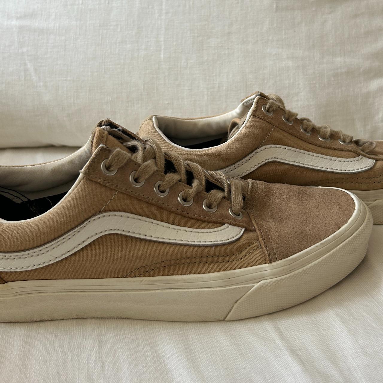 VANS Old Skool Incense Sneaker - Tan Size 35EU,... - Depop