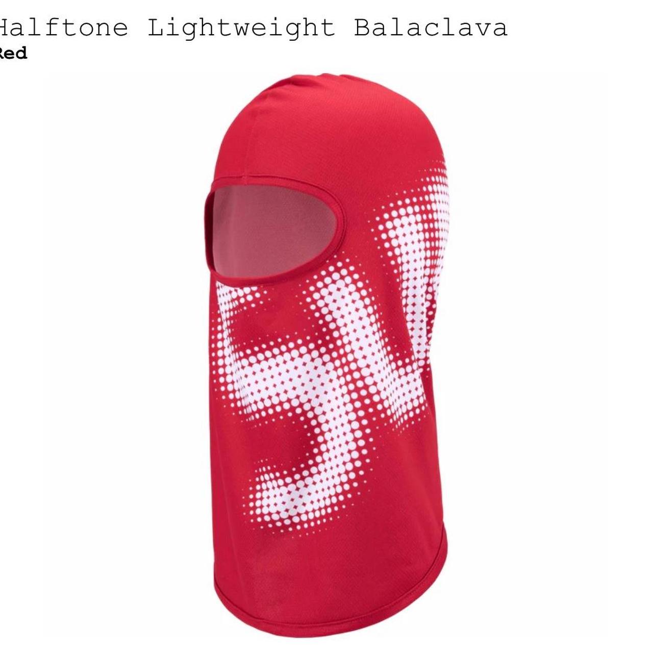 Supreme Halftone Lightweight Balaclava Ships ASAP - Depop