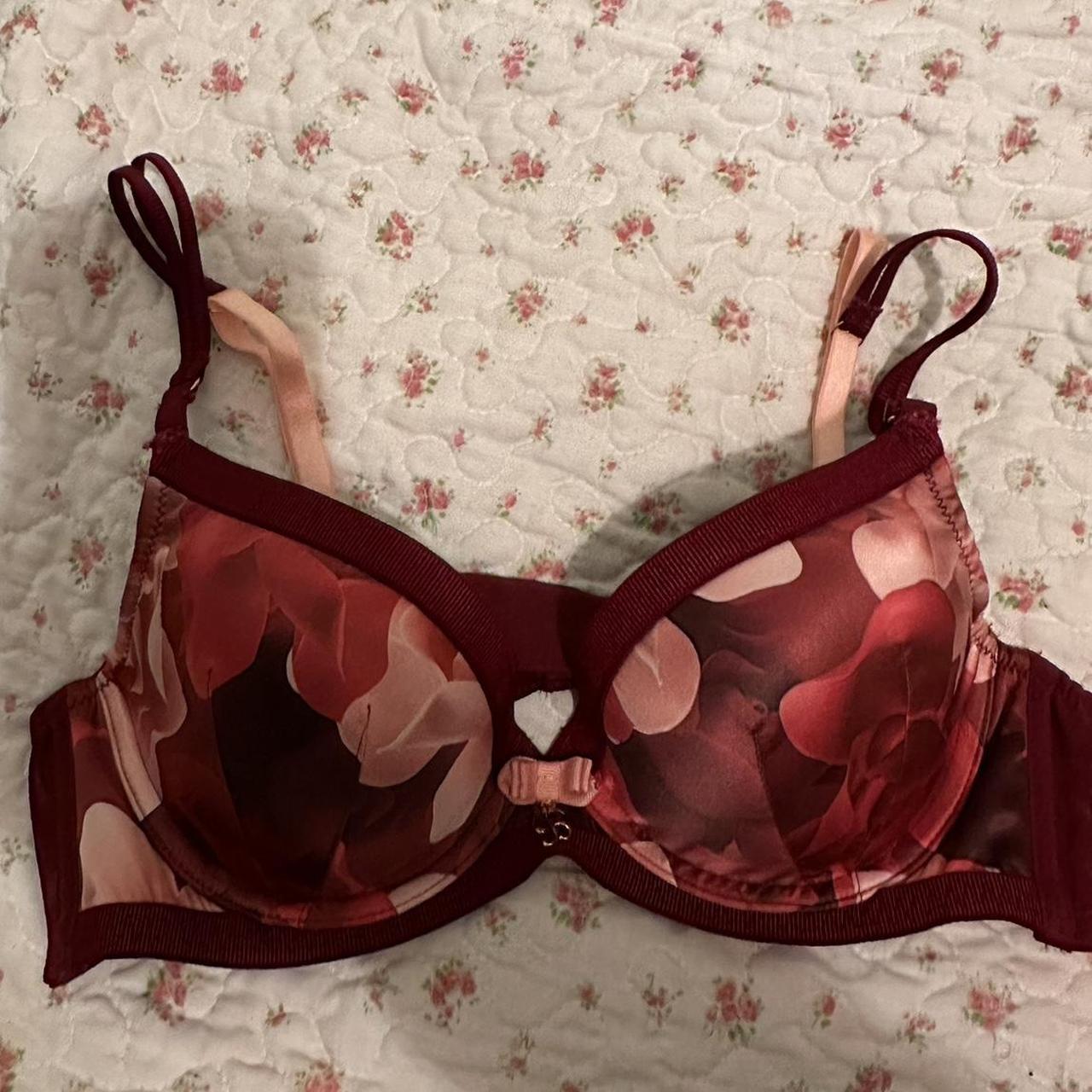 Ted Baker Women's Pink Bra | Depop