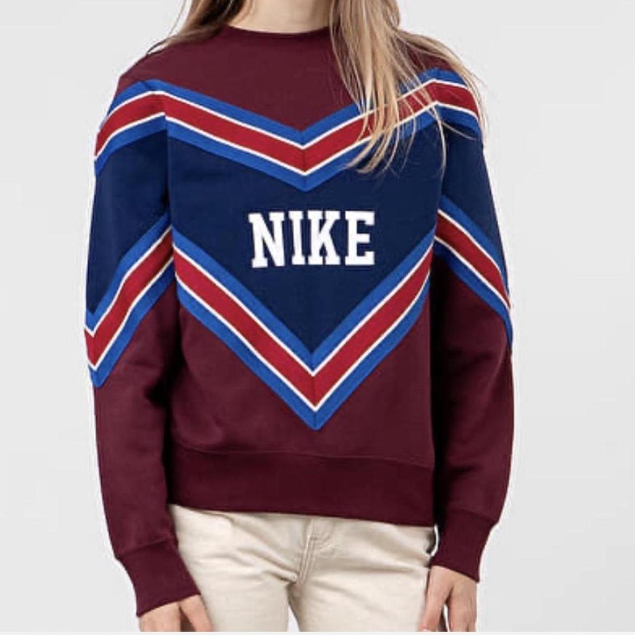 NIKE CREW NECK JUMPER Details - Chest... - Depop