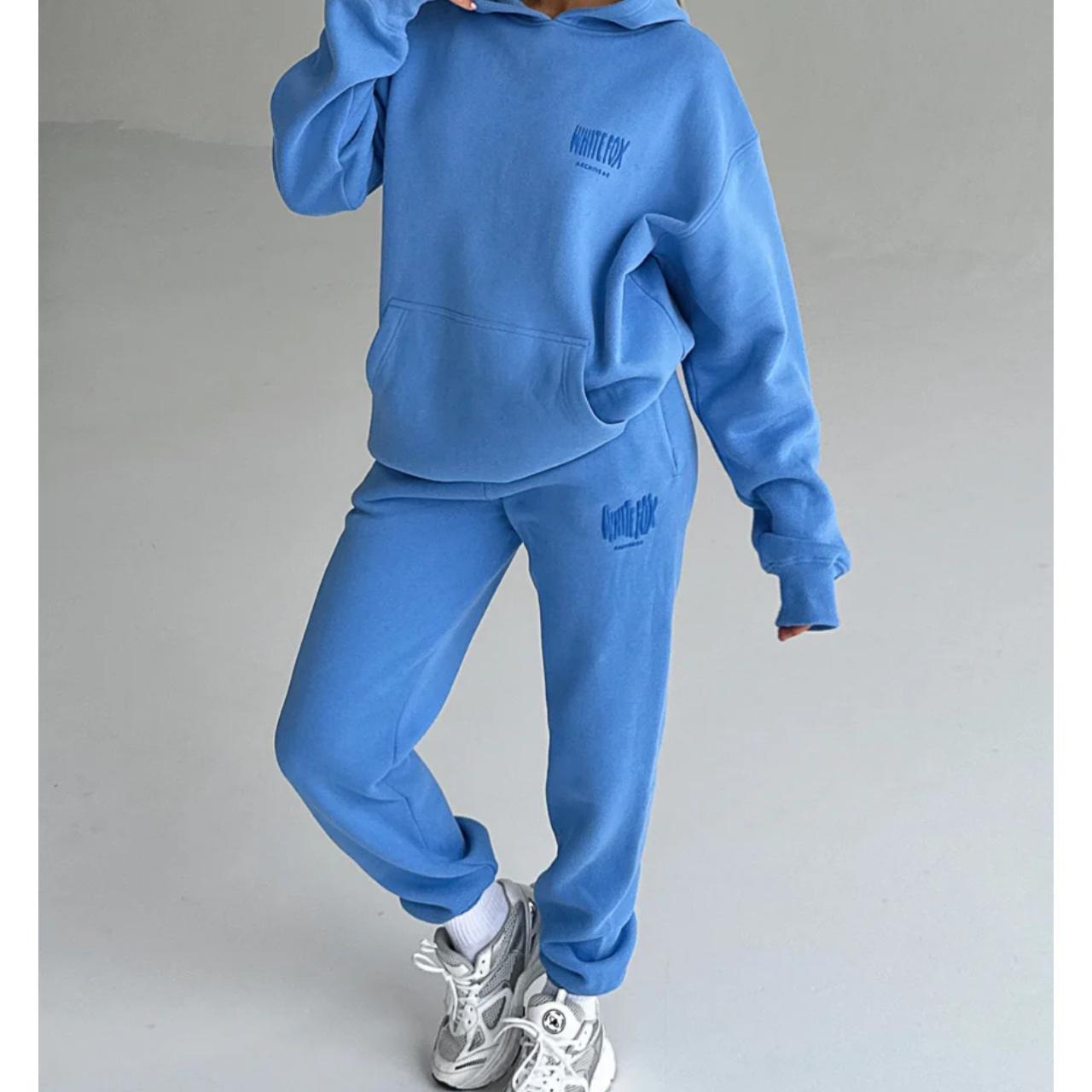 White fox Boutique full tracksuit in the colour... | Depop