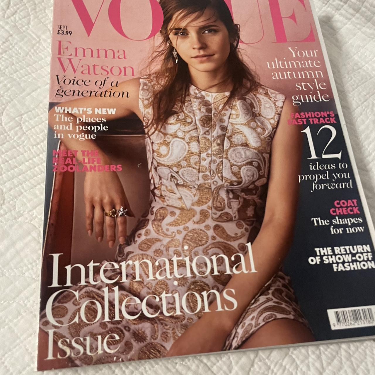 British Vogue magazine various months in 2015. All... - Depop