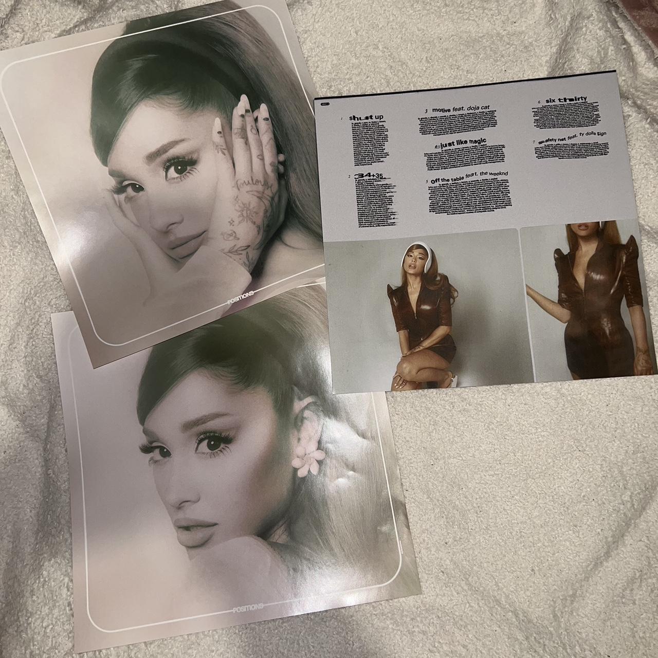 Ariana Grande Positions Limited Edition Glow In The... - Depop