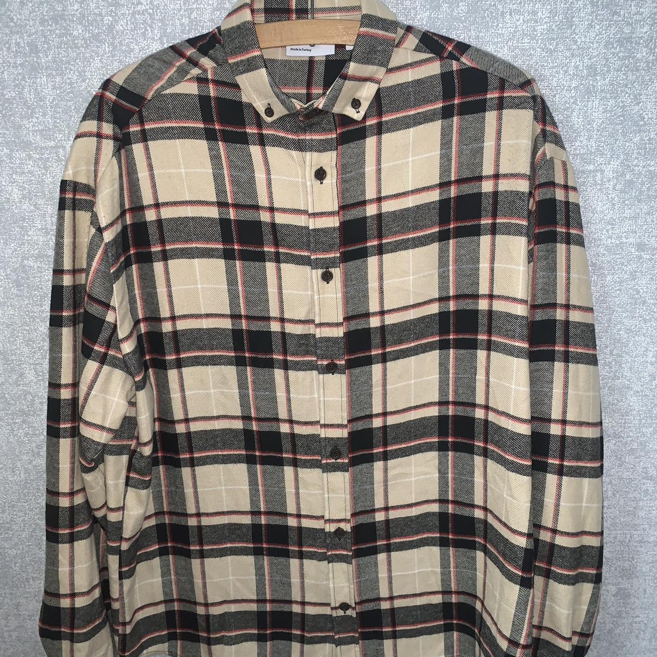 Asos Checked Flannel Shirt Mens size XS (fits... - Depop