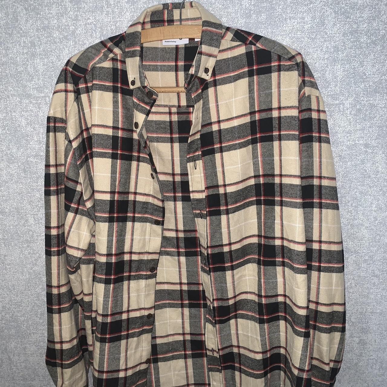 Asos Checked Flannel Shirt Mens size XS (fits... - Depop