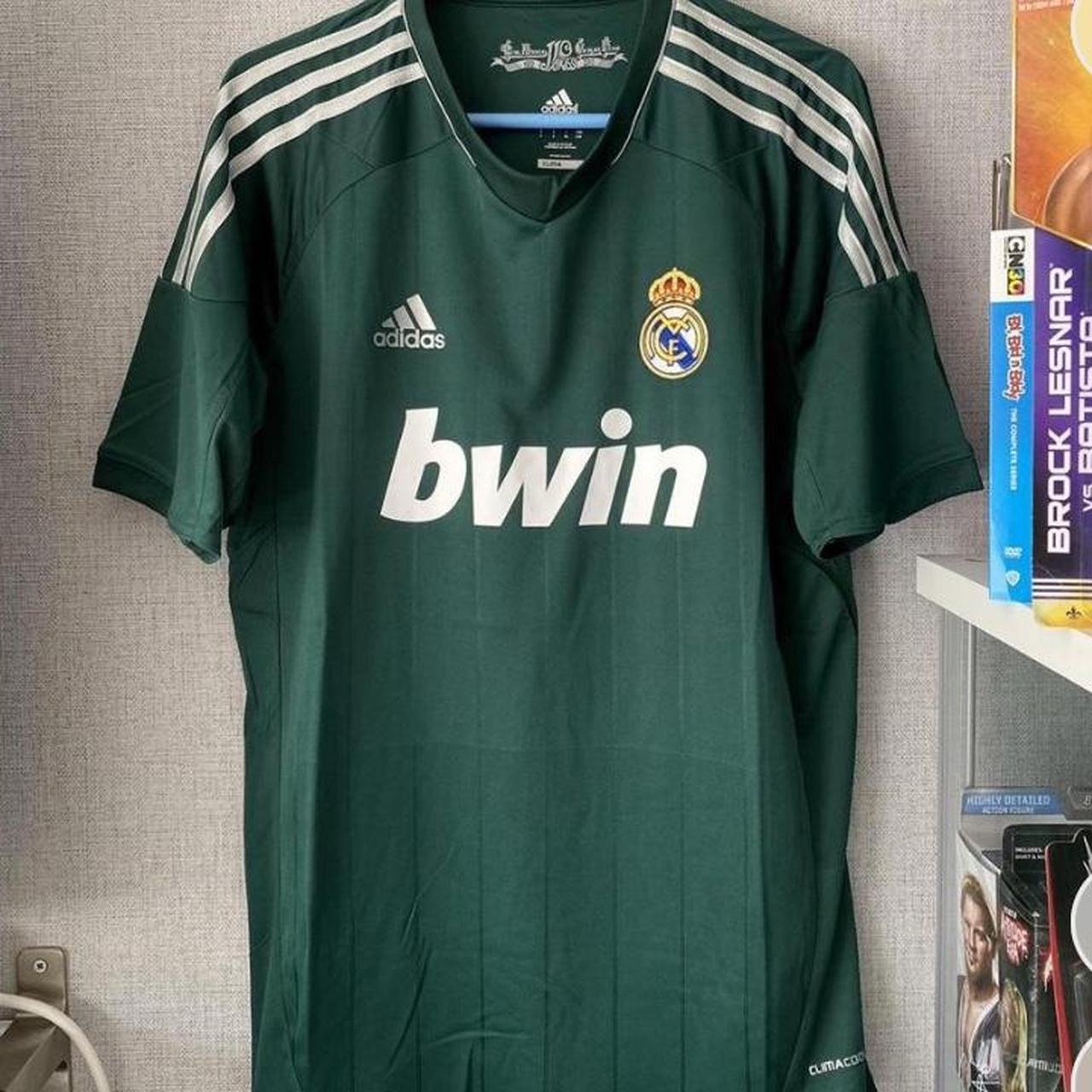 Real Madrid football shirt soccer jersey 2012 2013... - Depop