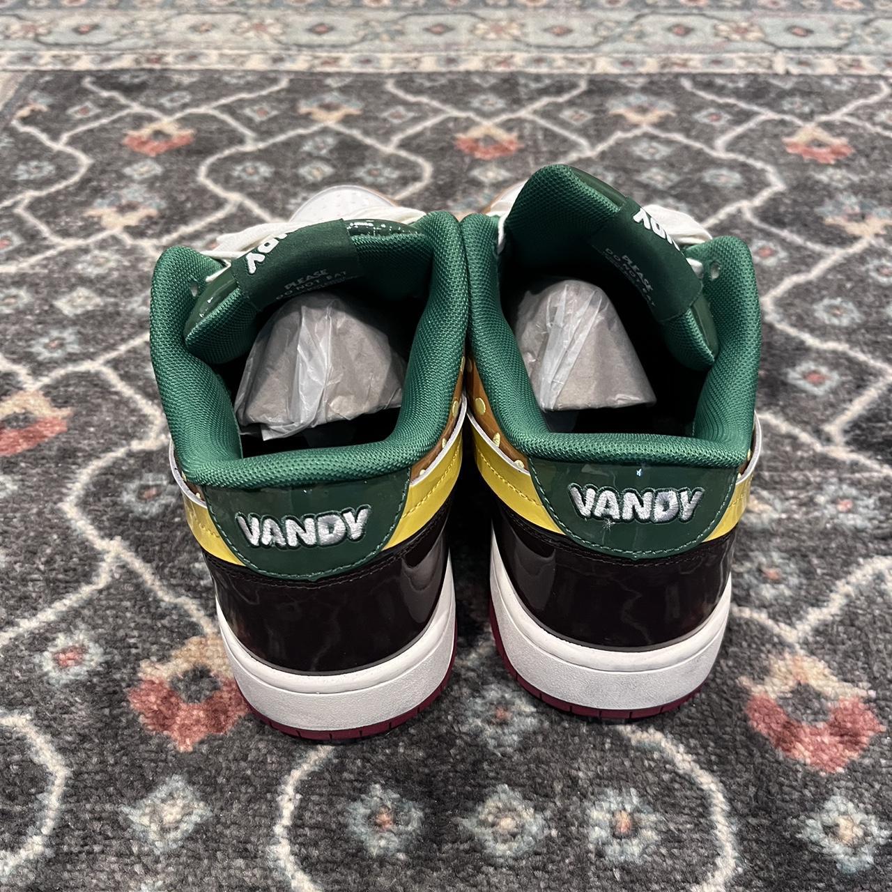 Vandy the Pink Patent Burger kicks. Worn maybe... - Depop